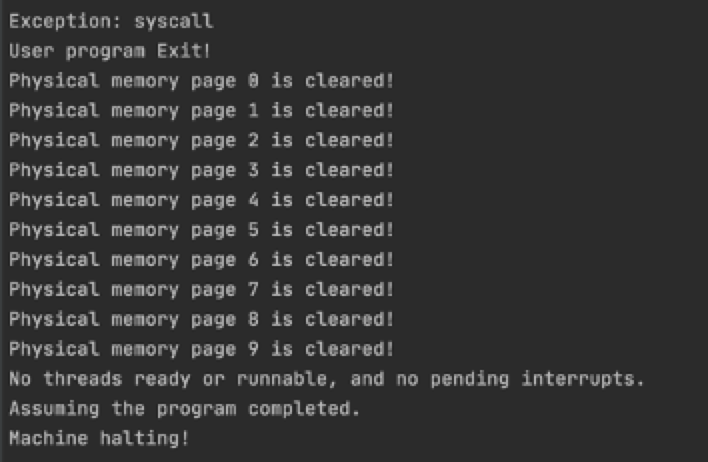 Nachos Lab02 虚拟内存 - Real Own
