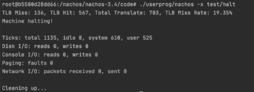 Nachos Lab02 虚拟内存 - Real Own